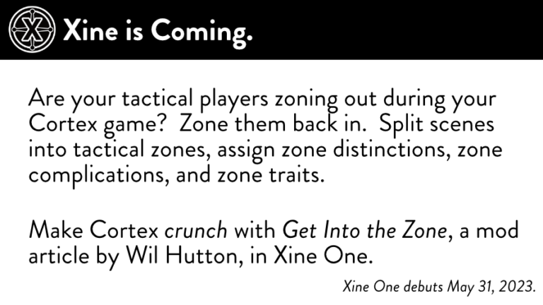 XINE – the world's greatest Cortex RPG community zine